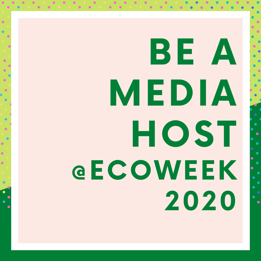 Be a media host @ECO WEEK 2020 - ECO-UNESCO