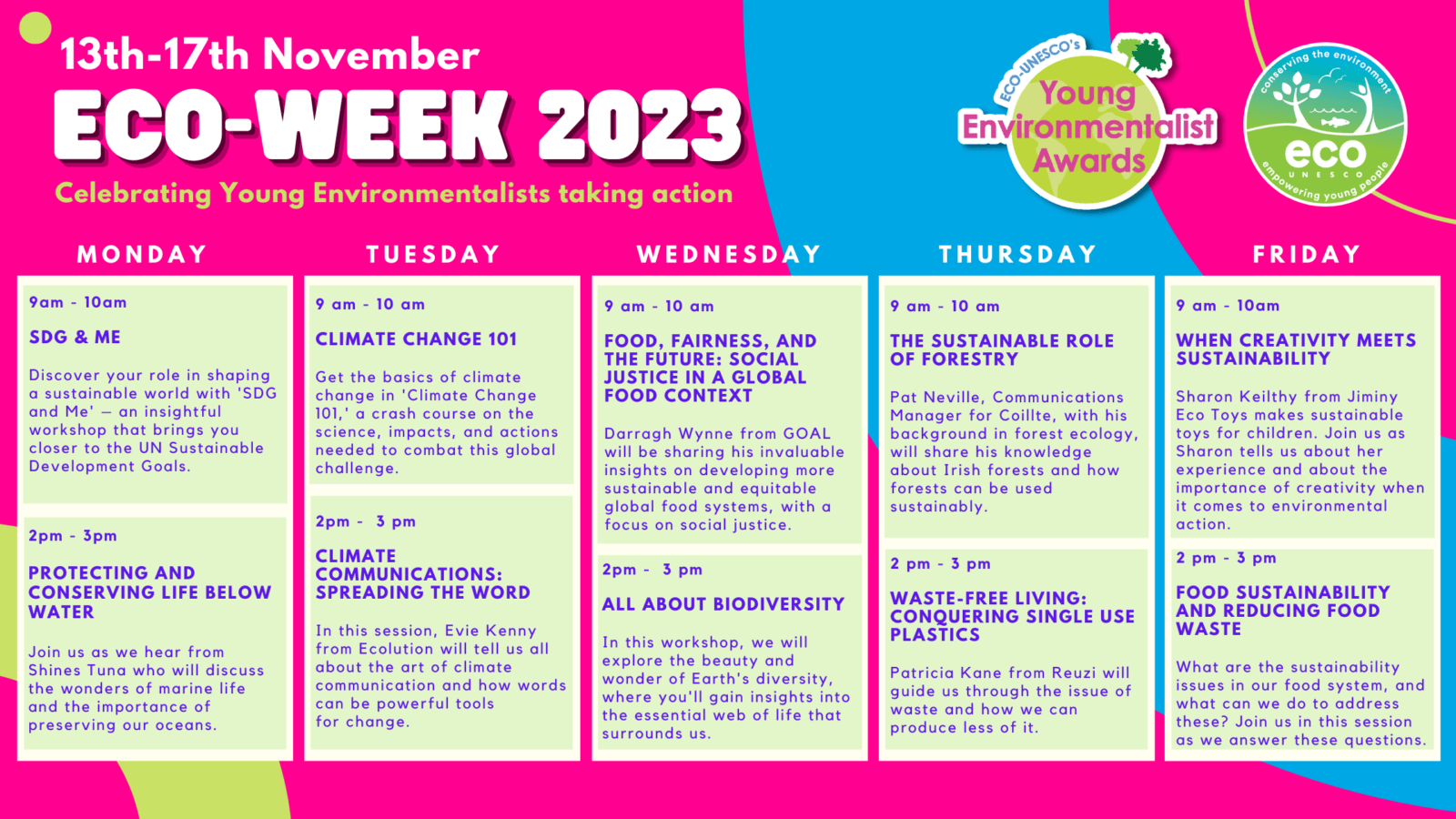 ECO-Week - ECO-UNESCO - Environmental Youth Organisation